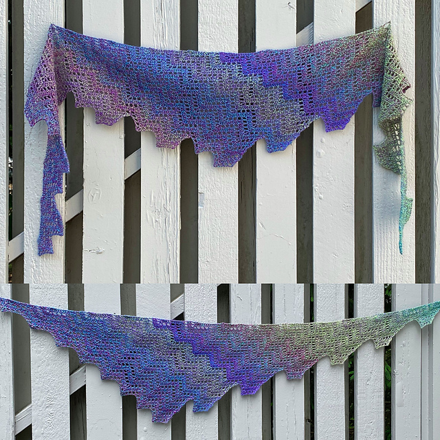 Ravelry: Spires Shawl pattern by Rachel Beth