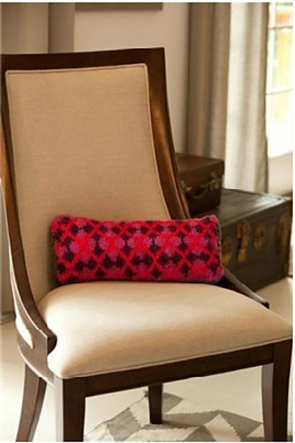 Ravelry: Argyle Lumbar Pillow pattern by Loops & Threads™ Design Team