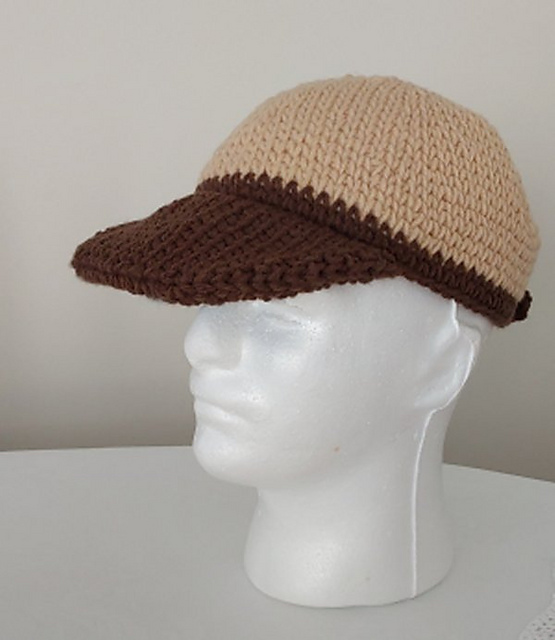 Ravelry: Baseball Cap with Adjustable Bands pattern by Richard Sechriest