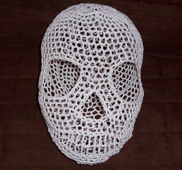 Ravelry: Lace Skull pattern by Richard Sechriest