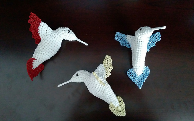 Ravelry: Hummingbird Ornament pattern by Richard Sechriest
