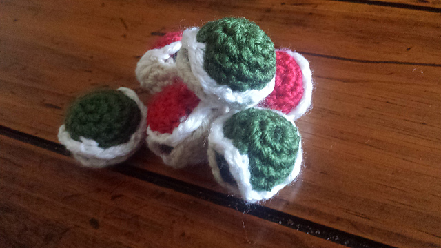 Ravelry: Rabiehaniff's Turtle Shells from Super Mario Bros