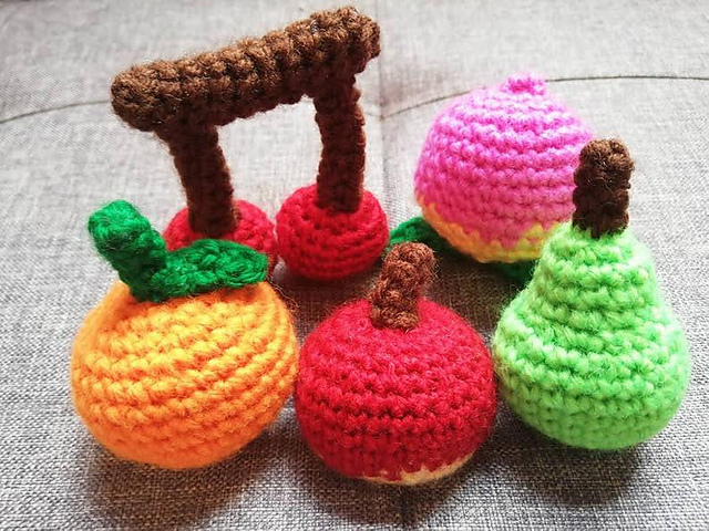 Ravelry: Animal Crossing Fruit pattern by Rachel Louise