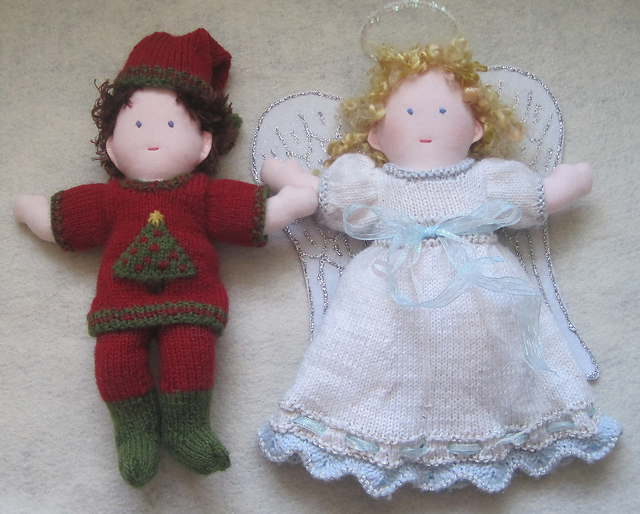 Ravelry: Christmas Angel and Elf pattern by Rachel Manring