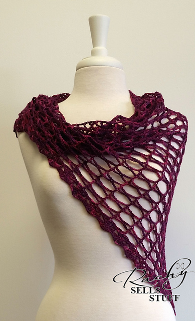 Ravelry: Victorian Masquerade Shawl pattern by Rachy Newin
