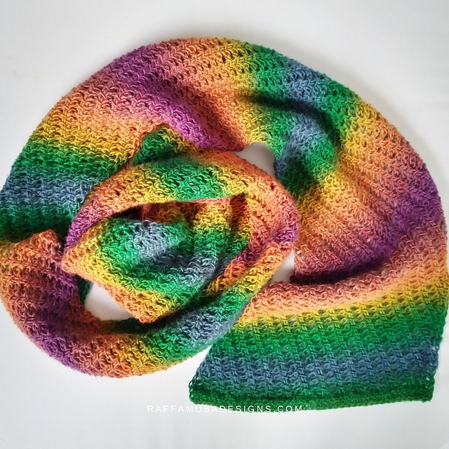 Ravelry: Tunisian Trellis Lace Scarf pattern by Raffaella Tassoni
