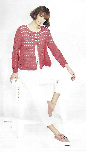 Ravelry: Eyelet Cardigan pattern by Stylecraft Yarns