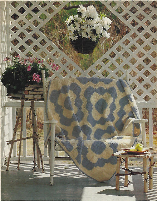 Ravelry: Byzantine Tile Afghan pattern by Elena Malo