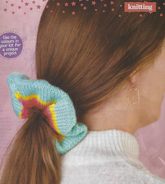 Ravelry: Speedy Scrunchie pattern by Dawn Finney