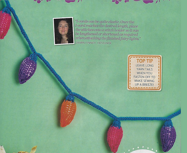 Ravelry: Fairy Light Garland pattern by Dawn Finney