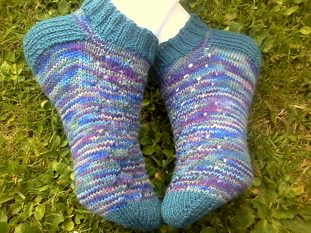 Ravelry: Pinata Pin Holes 4 Ply Socks pattern by Cutterly Knitted