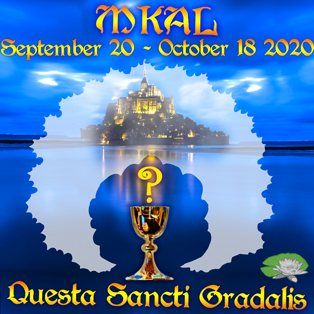 Ravelry: MKAL Questa Sancti Gradalis Shawl pattern by Anna Victoria