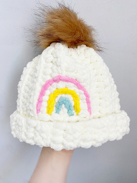 Ravelry: Rainbow Baby Beanie pattern by Emily Rigby