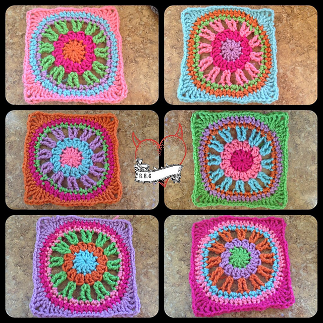 Ravelry: Borderline Square pattern by Manda Robertson