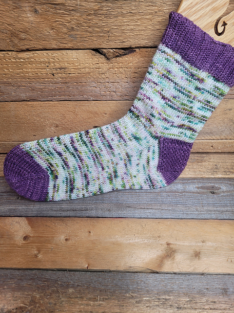 Ravelry: Vanilla Toe Up Sock pattern by Morgan Richie