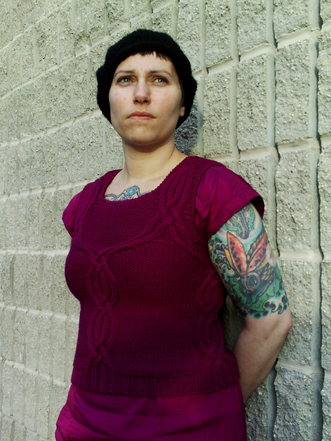 Ravelry: Knotty Vest pattern by Ram Wools Yarn Co-op