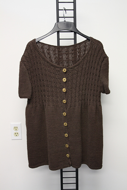 Ravelry: Little Smock Cardigan pattern by Ram Wools Yarn Co-op