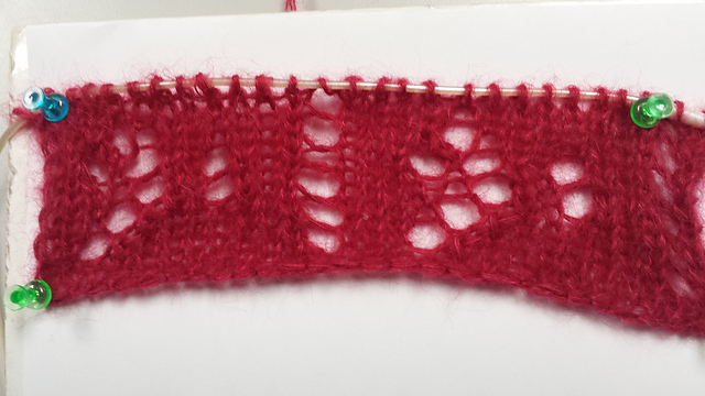 Ravelry: Bass Clef Lace Cowl pattern by Sunny Link