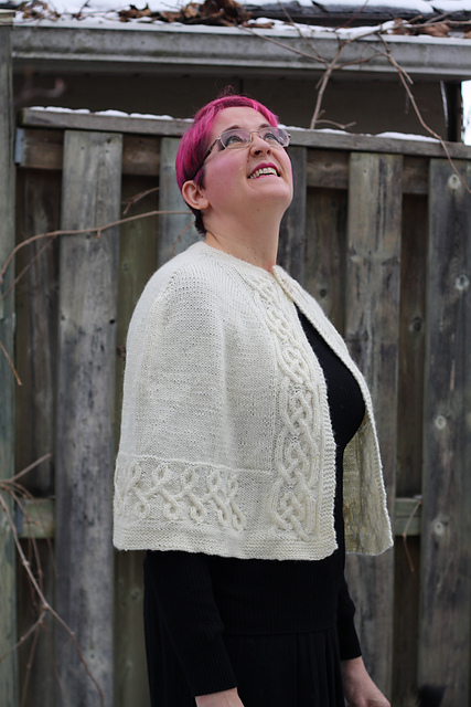 Ravelry: Gros Morne Cloak pattern by Raven Knits Design