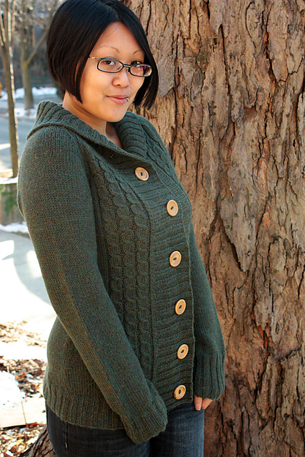 Ravelry: Ravening's Forestry Cardigan