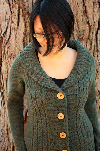 Ravelry: Ravening's Forestry Cardigan