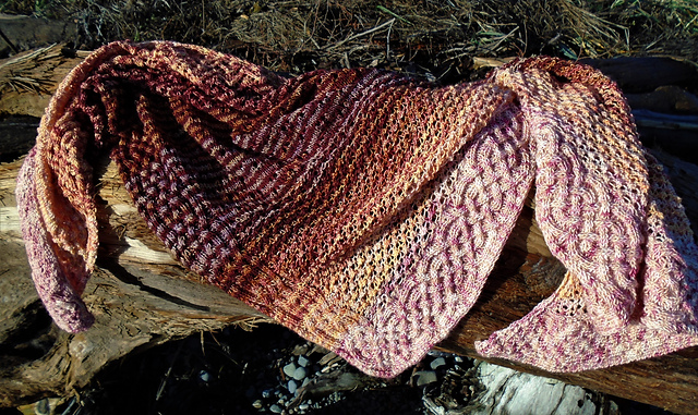 Ravelry: Salish Sea Sunrise pattern by RavenstitchStudio