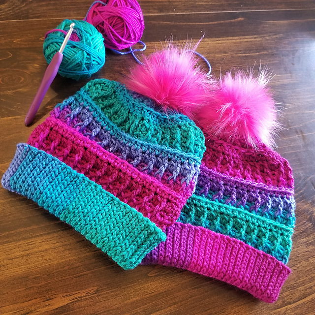 Ravelry: Rainbow Sprite Hat pattern by Rachel Carson Hill