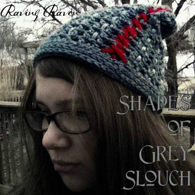 Ravelry: Shades of Grey Slouch pattern by Raving Raven