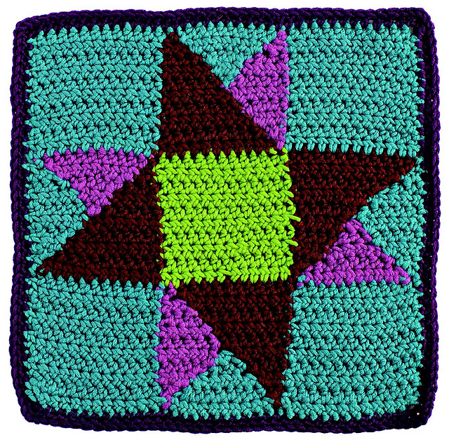 Ravelry: Square 13: Double Friendship Star pattern by Laurinda Reddig