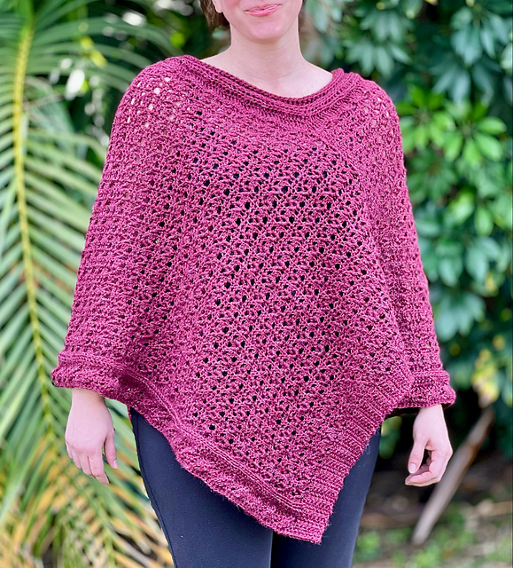 Ravelry: Cross-Patch Poncho pattern by Fiona Langtry