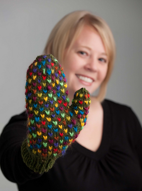 Ravelry: Polar Vortex Thrummed Mittens pattern by Cynthia Spencer