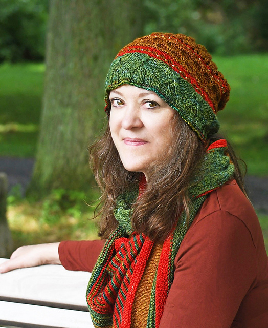 Ravelry: Maryland-Inspired Hat pattern by Cynthia Spencer and Valerie Reed