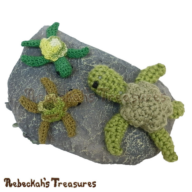 Ravelry: Mini Amigurumi Turtle Friend pattern by Rebeckah Ferger