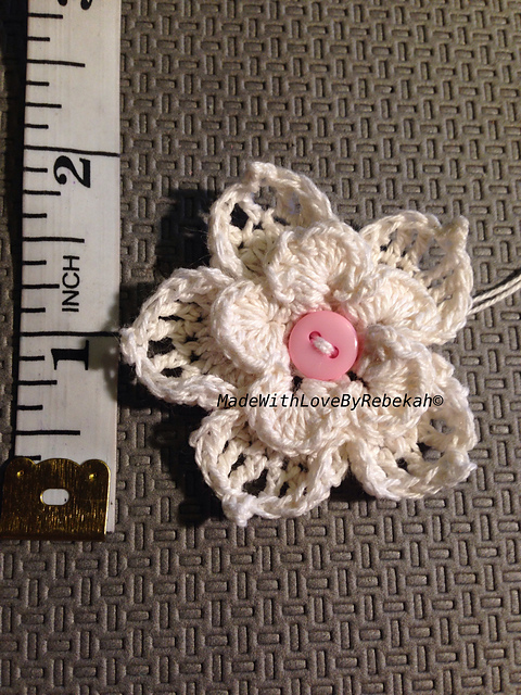 Ravelry: Louisa's Lovely Flower pattern by Rebekah Dube