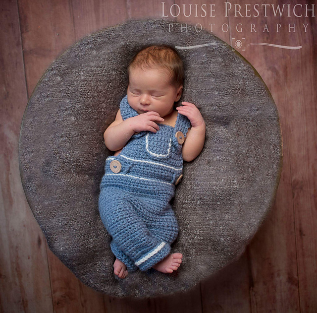 Ravelry: Denim Style Baby Overalls. #62 pattern by Amanda Chapman