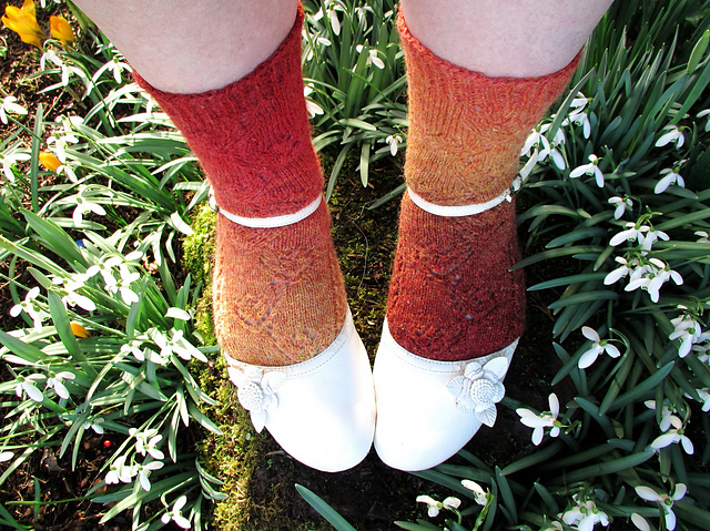 Ravelry: Shirley Temple Socks pattern by Nicola W