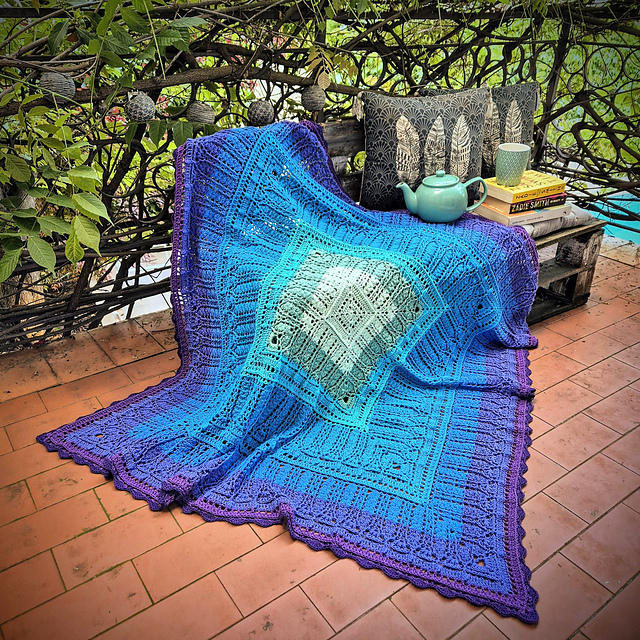 Ravelry: BubbleTea Blanket pattern by Red Teapot Atelier