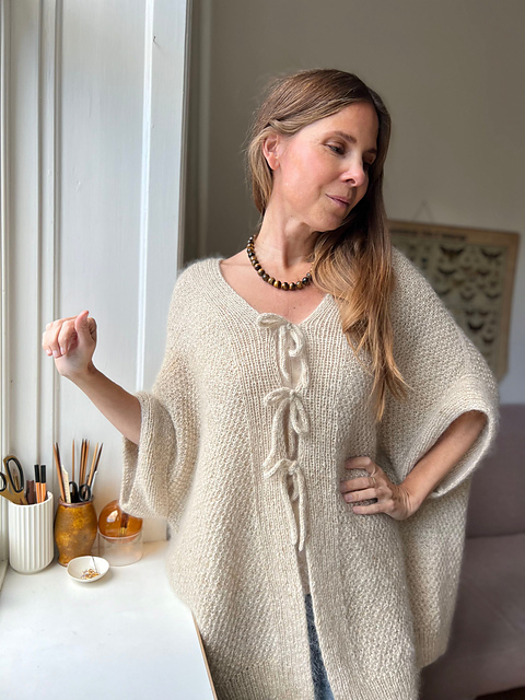 Ravelry: Fungus Kimono pattern by Refined Knitwear - Rikke Bangsgaard
