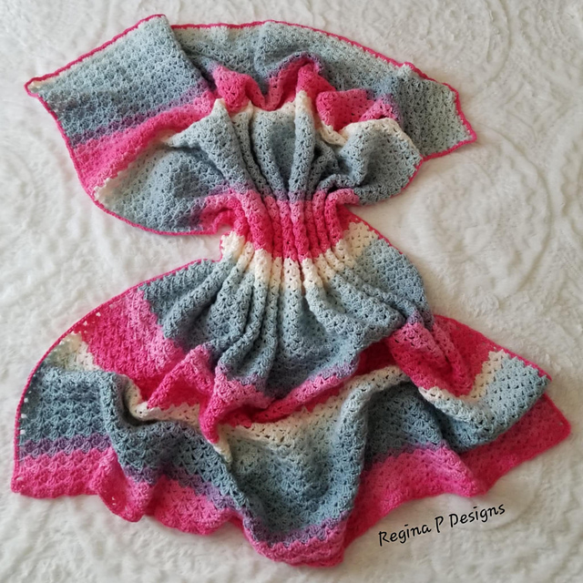 Ravelry: Naomi Lap-Toddler Blanket pattern by Regina P Designs
