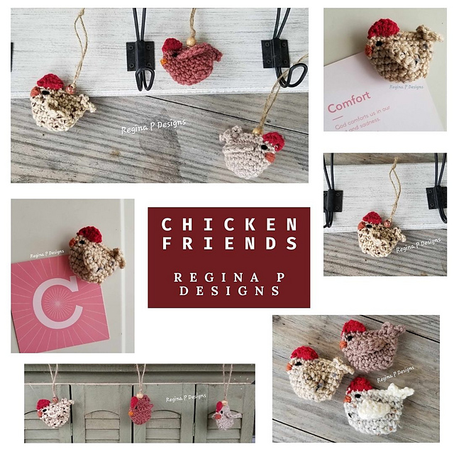 Ravelry: Chicken Friends pattern by Regina P Designs