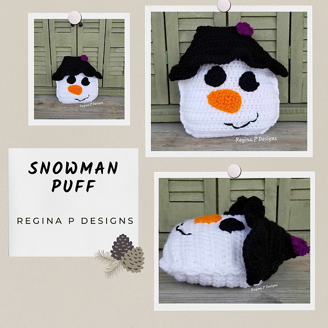 Ravelry: Snowman Puff pattern by Regina P Designs