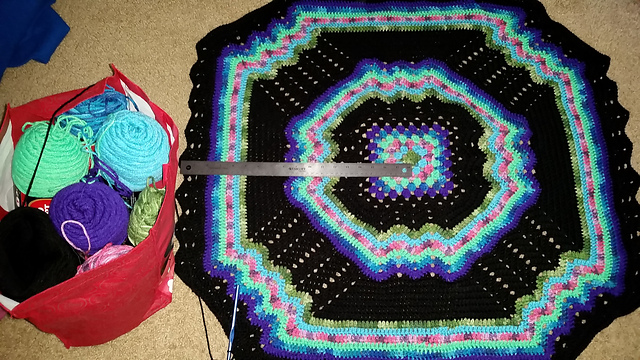 Ravelry: Reichangel's Crocheted Country Star Afghan