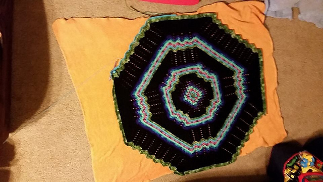 Ravelry: Reichangel's Crocheted Country Star Afghan