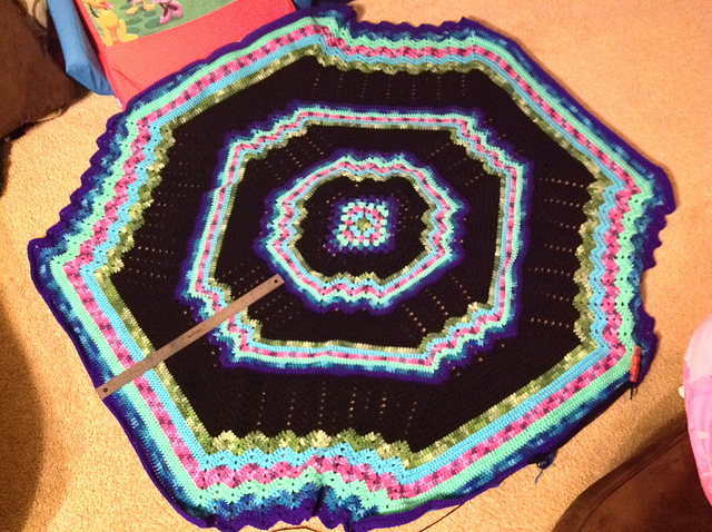 Ravelry: Reichangel's Crocheted Country Star Afghan