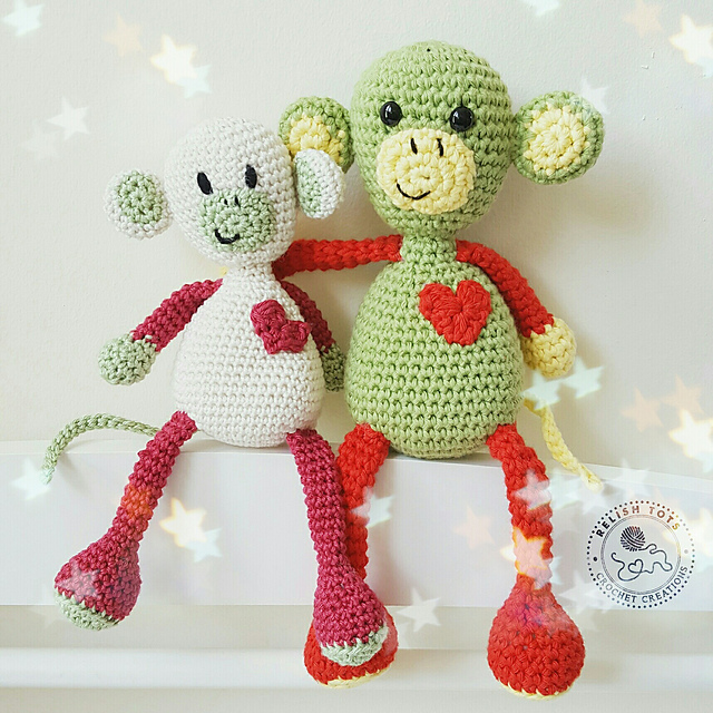 Ravelry: Makoto Monkey : Amigurumi Crochet pattern by relish. life