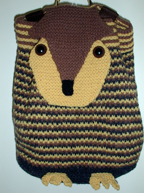 Ravelry: Owl BackPack pattern by Morehouse Designs
