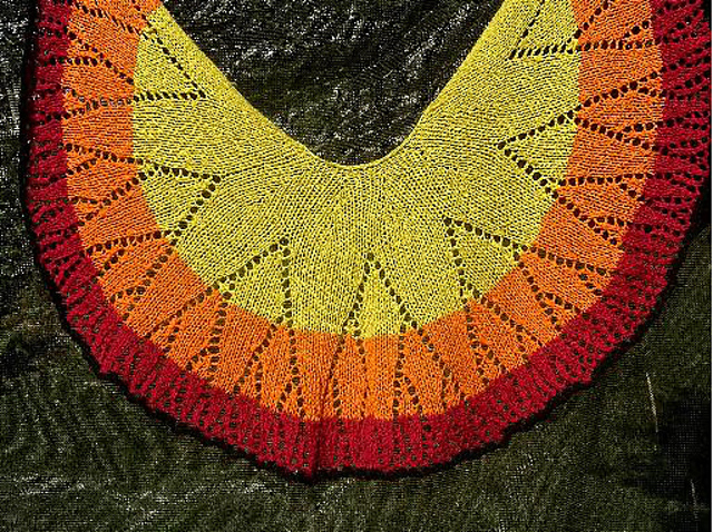 Ravelry: LIA Sun Shawl pattern by Renate Haeckler