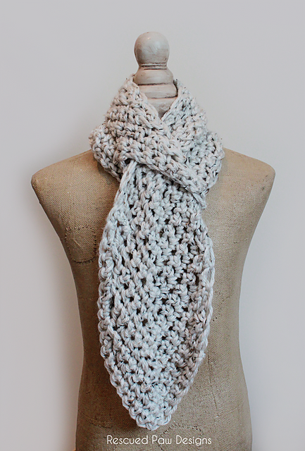 Ravelry: Pull through Adjustable Scarf pattern by Krista Cagle