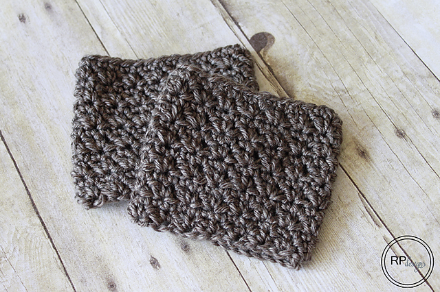 Ravelry: Half & Half Boot Cuffs pattern by Krista Cagle