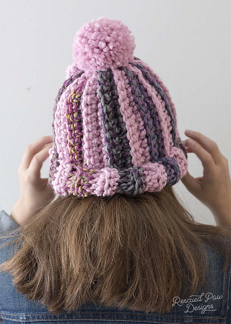 Ravelry: Simple Striped Hat pattern by Krista Cagle